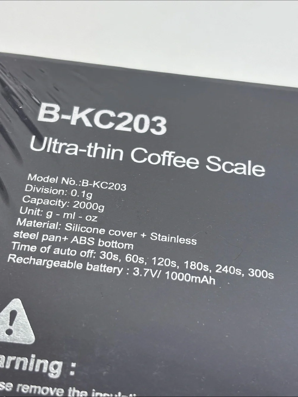 Source Unknown | Kitchen | Rechargeable Digital Coffee Scale W Timer ...